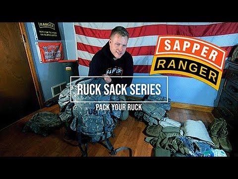 RUCK SACK SERIES | How to pack a ruck - YouTube