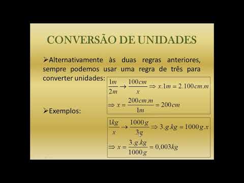 Sistemas de Medidas - Conversão de Unidades do SI - parte 6 - YouTube