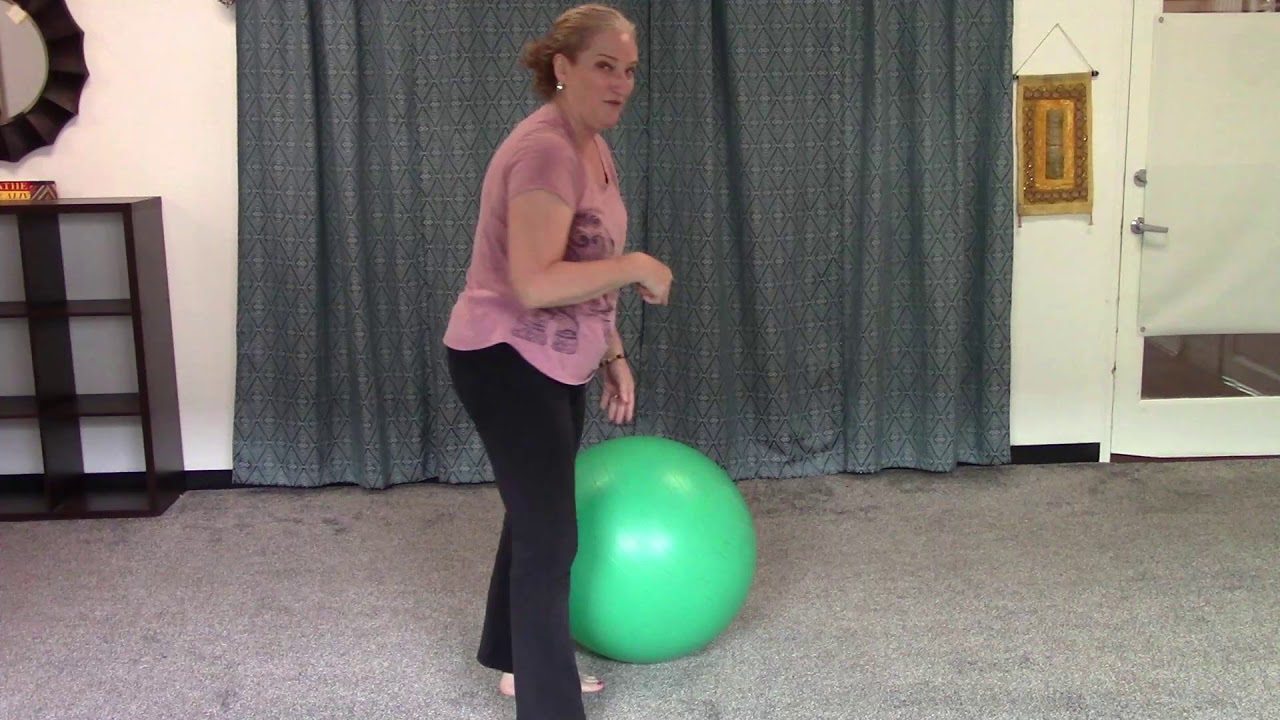Mat class 2, on the ball - YouTube