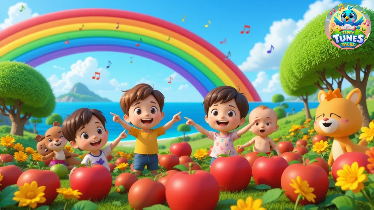 Toddler Song About Colors || Colors Everywhere || Tiny Tunes Tales ...