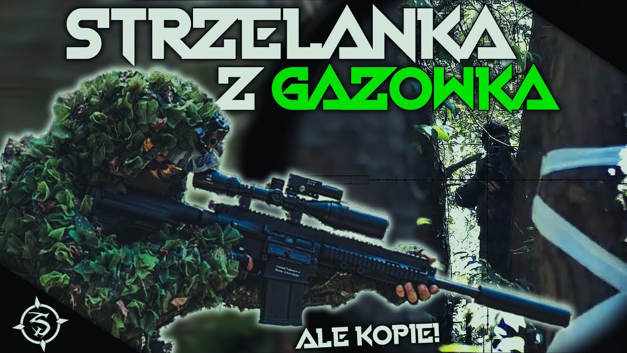 ALEŻ KOPIE! Strzelanka z GAZÓWKĄ - HK417 GBBR | ASG Strzelanka - YouTube