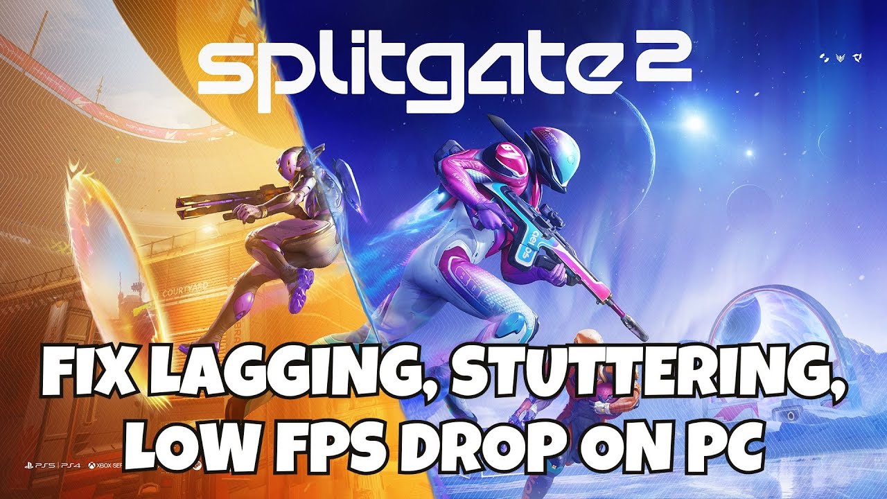How To Fix Splitgate 2- Beta Lagging & Stuttering Issue On PC | Fix Low ...