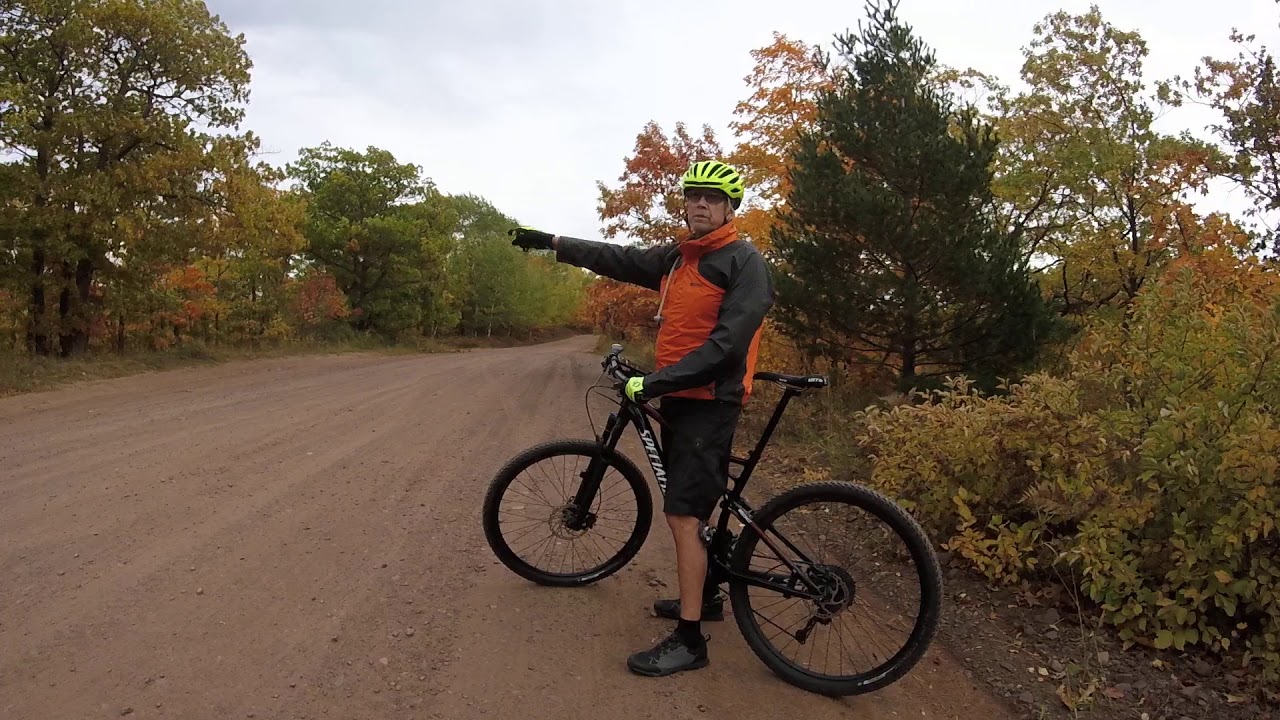 Copper Harbor / Horseshoe Harbor mountain biking (no audio) - YouTube