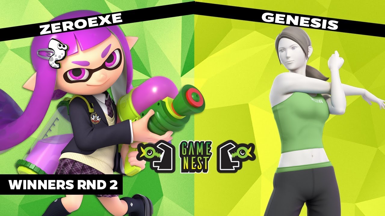 Game Nest Smash It Up: Zero.exe (Inkling G) vs Genesis (Wii Fit Trainer ...