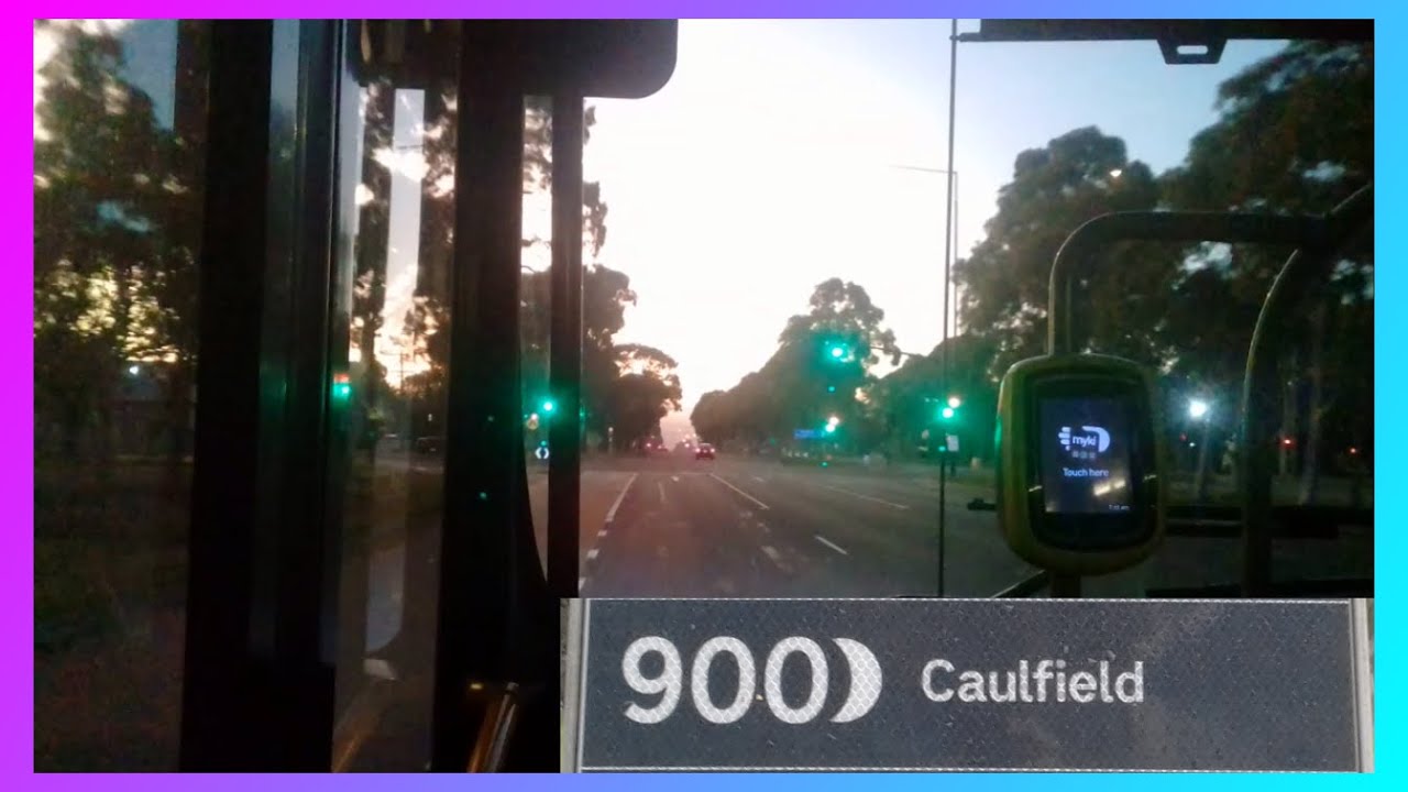 Night Bus Route 900 passenger perspective. - YouTube