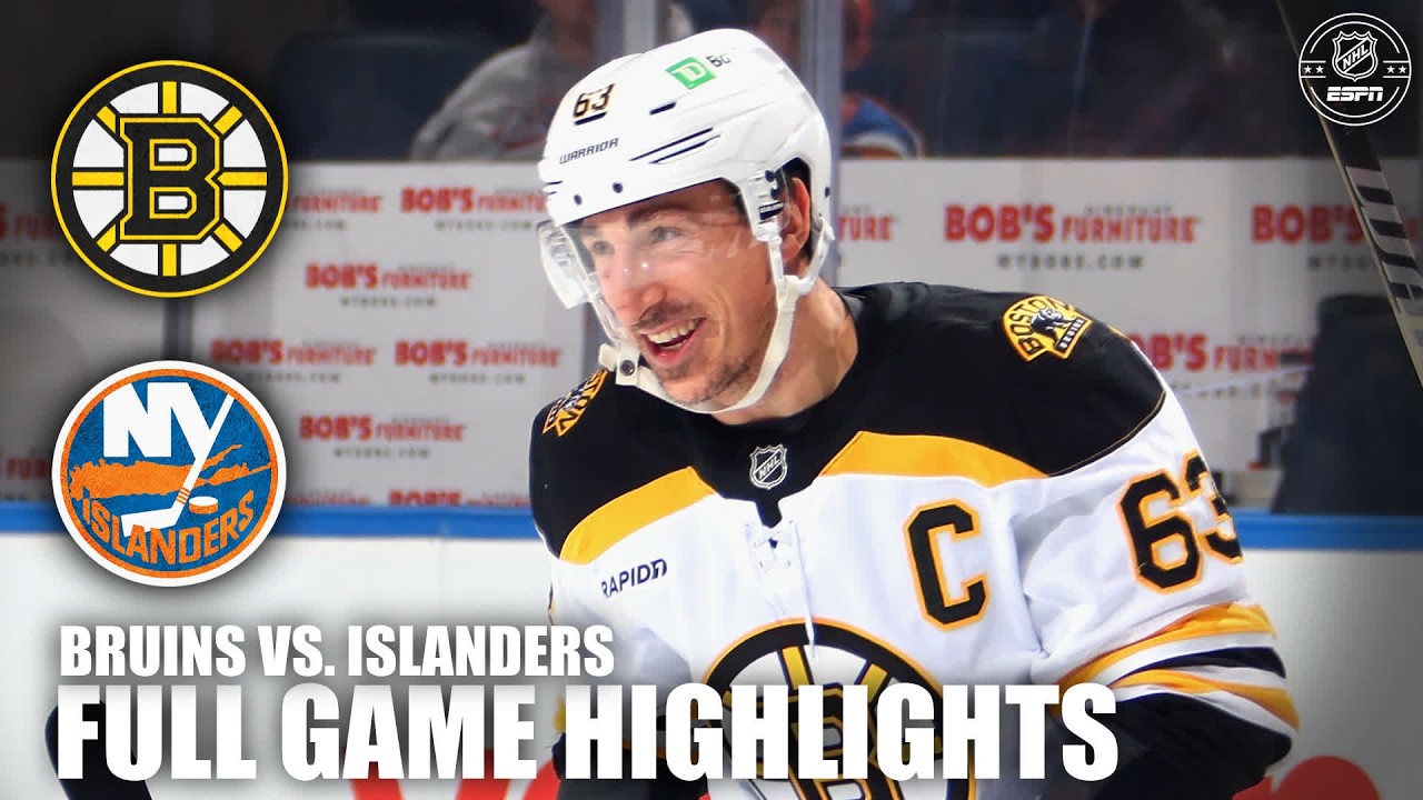 Boston Bruins vs. New York Islanders | Full Game Highlights | ESPN NHL ...