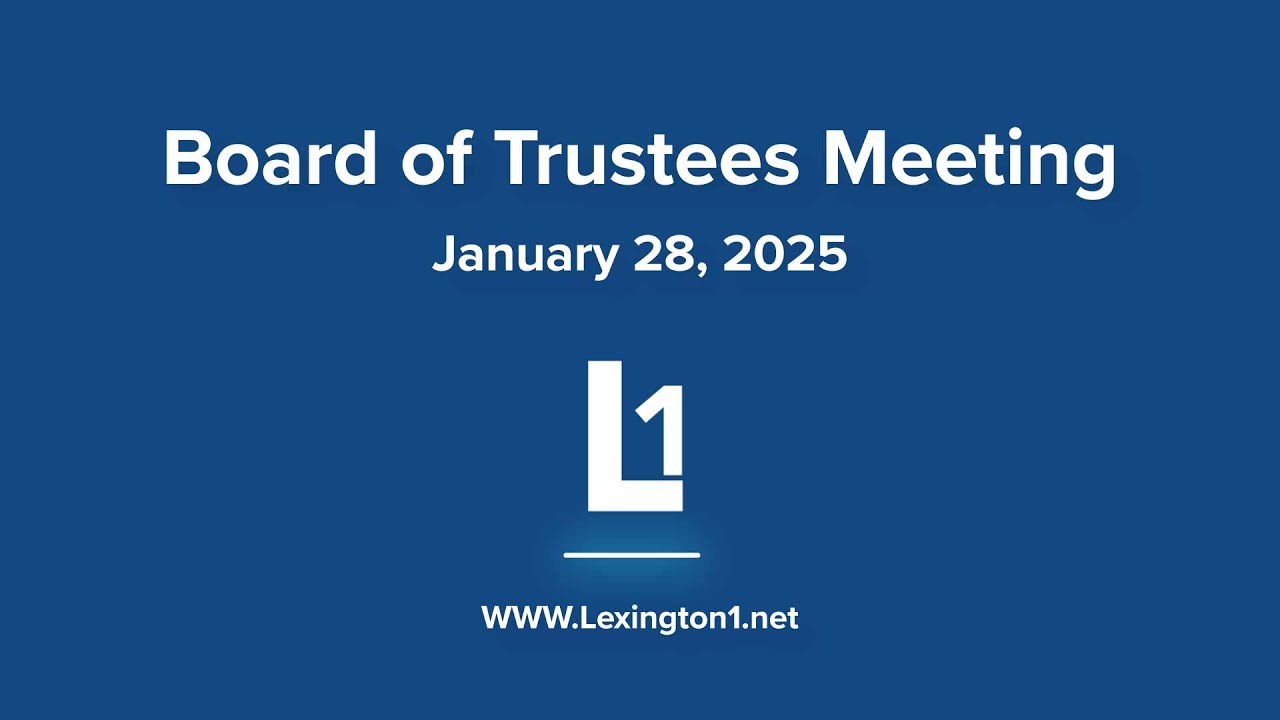 January 28, 2025— Board of Trustees Meeting - YouTube