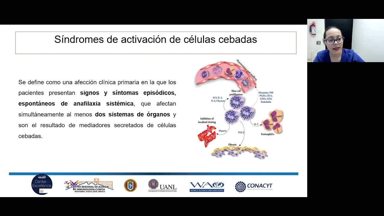 Transtornos por activación de células cebadas. - YouTube