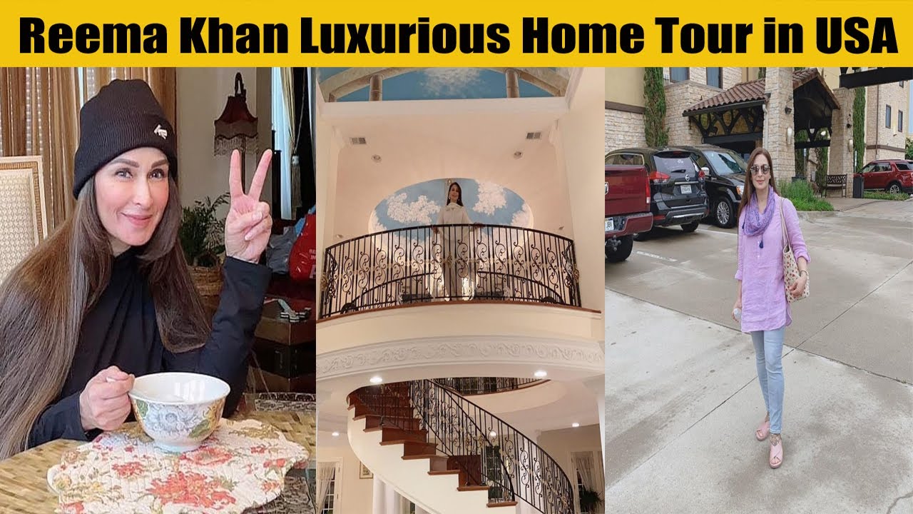 Reema Khan Luxurious Home Tour in USA - YouTube