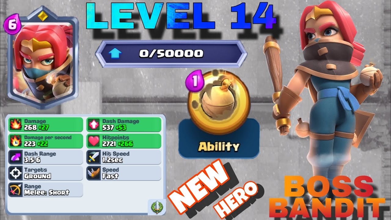 Boss Bandit Is HERE! New Hero Gameplay & Stats Reveal 🔥” - YouTube