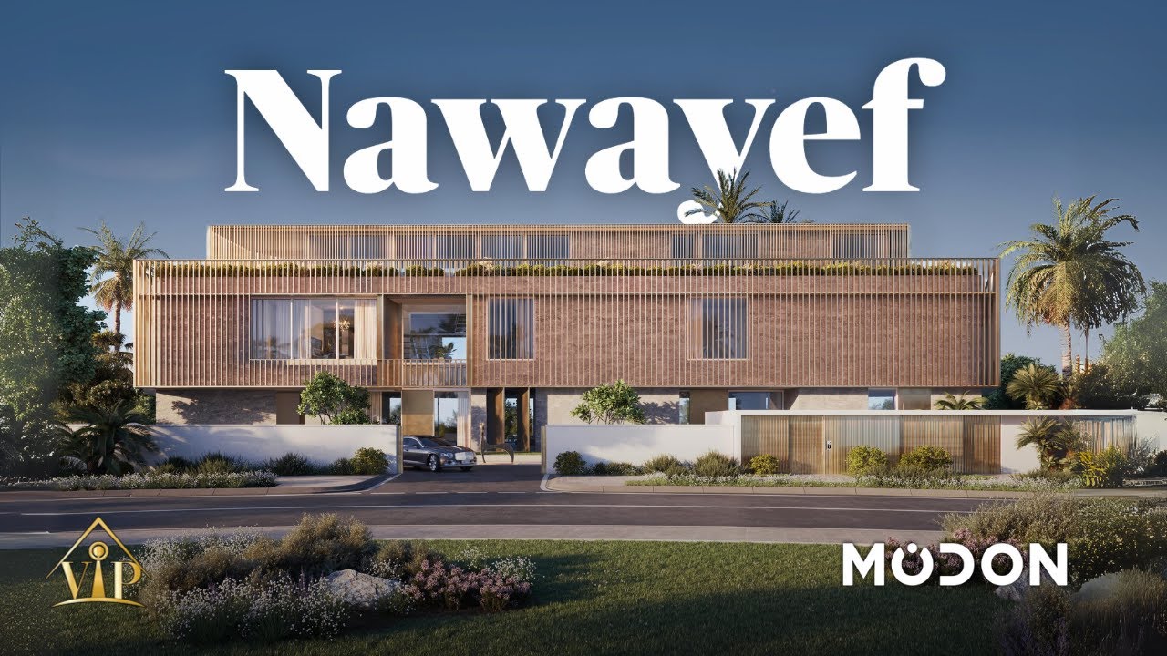 Nawayef by MODON Properties | Luxury Living on Hudayriyat Island - YouTube