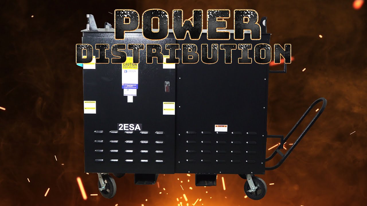 Power Distribution Skid for Portable Electricity - YouTube