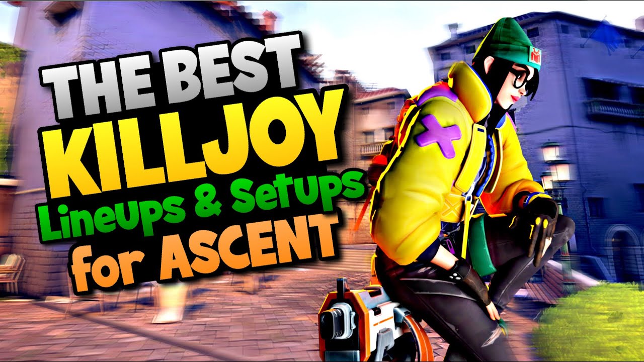 The BEST Pro Killjoy SETUPS and LINEUPS for Ascent | Valorant - YouTube