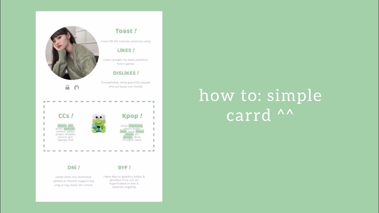 simple carrd tutorial ! - YouTube