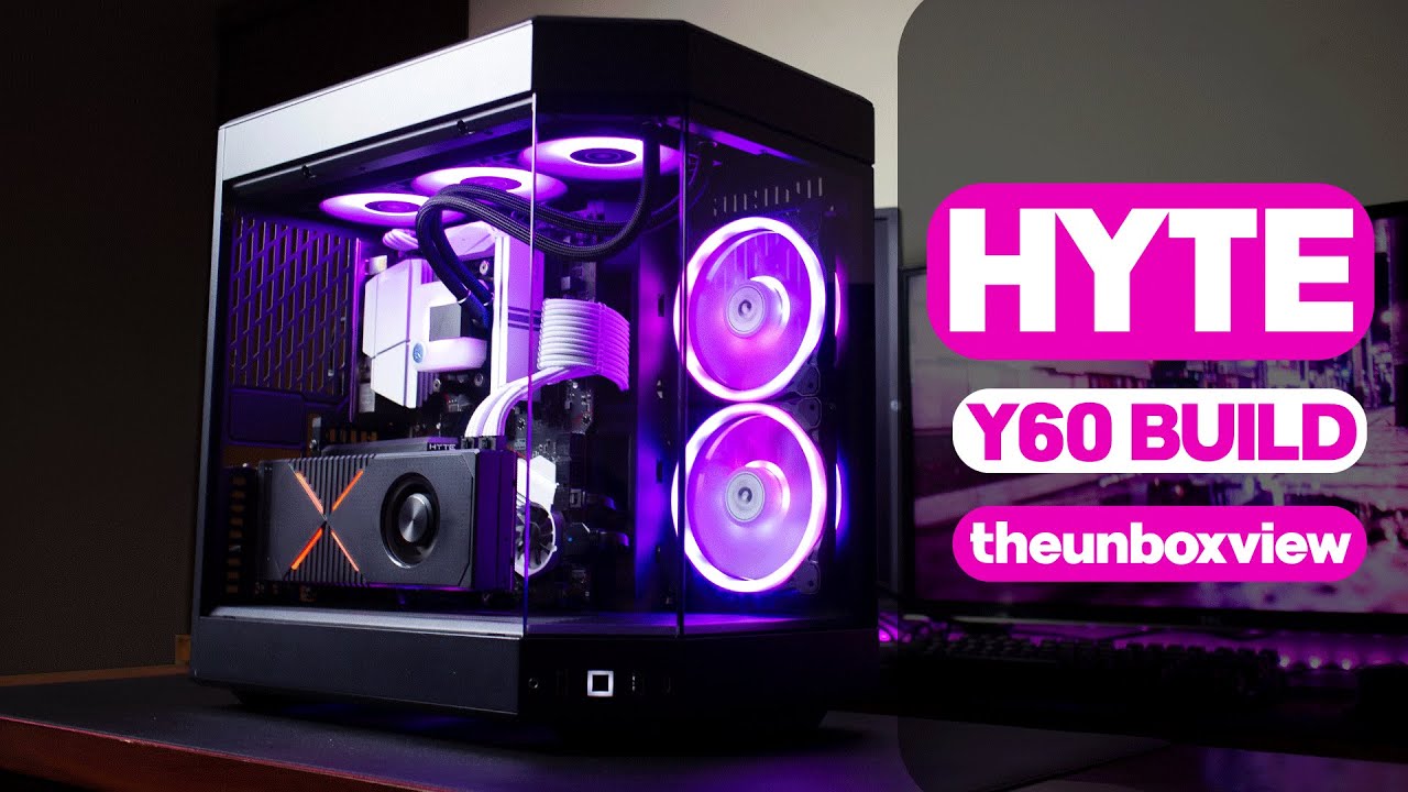 HYTE Y60 | The Ultimate Aesthetic PC Build ? - YouTube