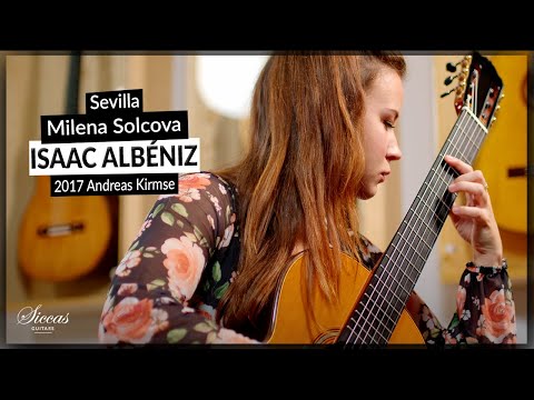 Milena Solcova plays Sevilla by Isaac Albeniz on a 2017 Andreas Kirmse Classical Guitar