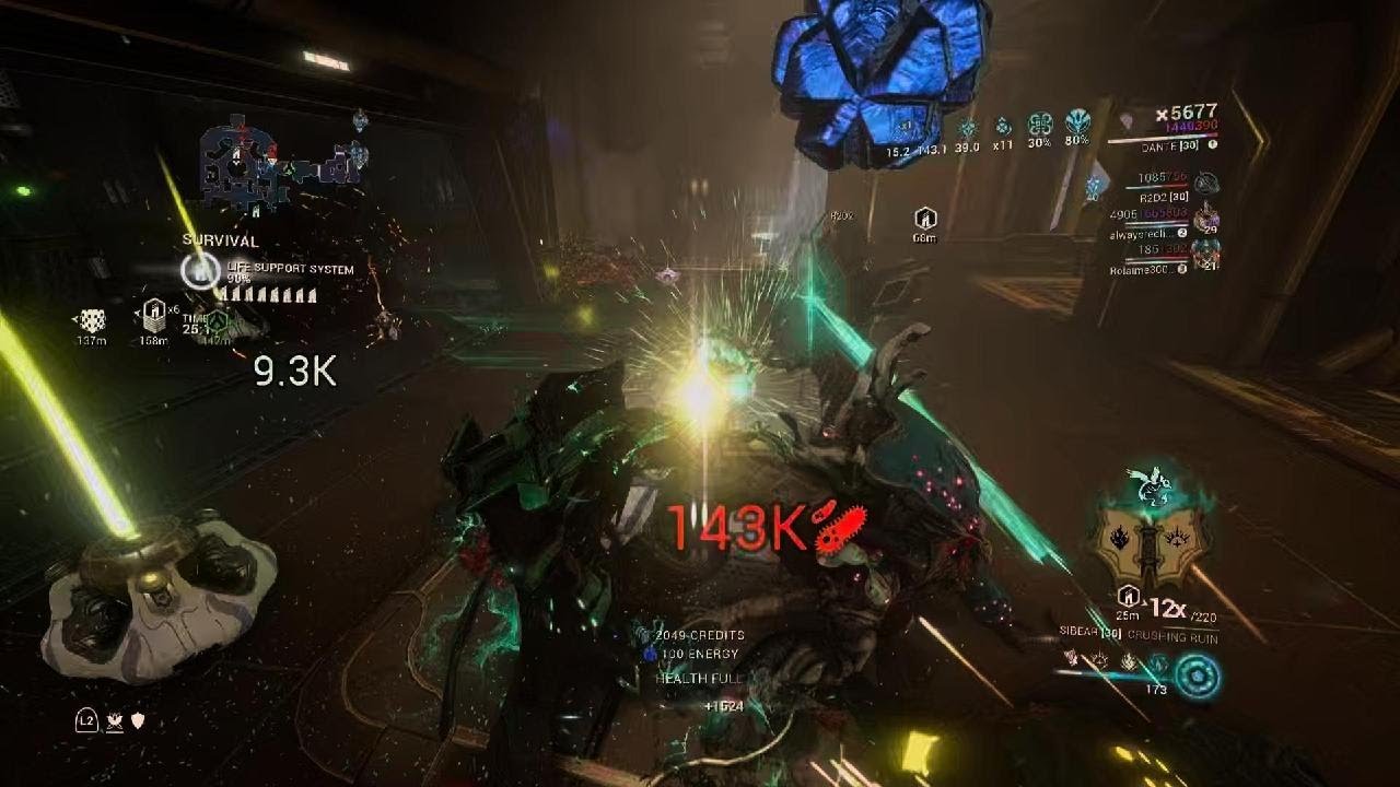 Warframe_Sibear incarnon 148 Milion Damage 🔥 - YouTube