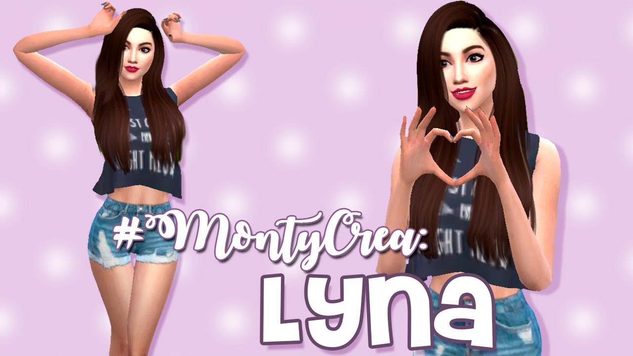 ¡Lyna en los sims! l Cas Sims 4 - YouTube