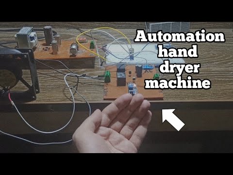 Automation hand dryer machine | Eng zoroz | without Arduino - YouTube