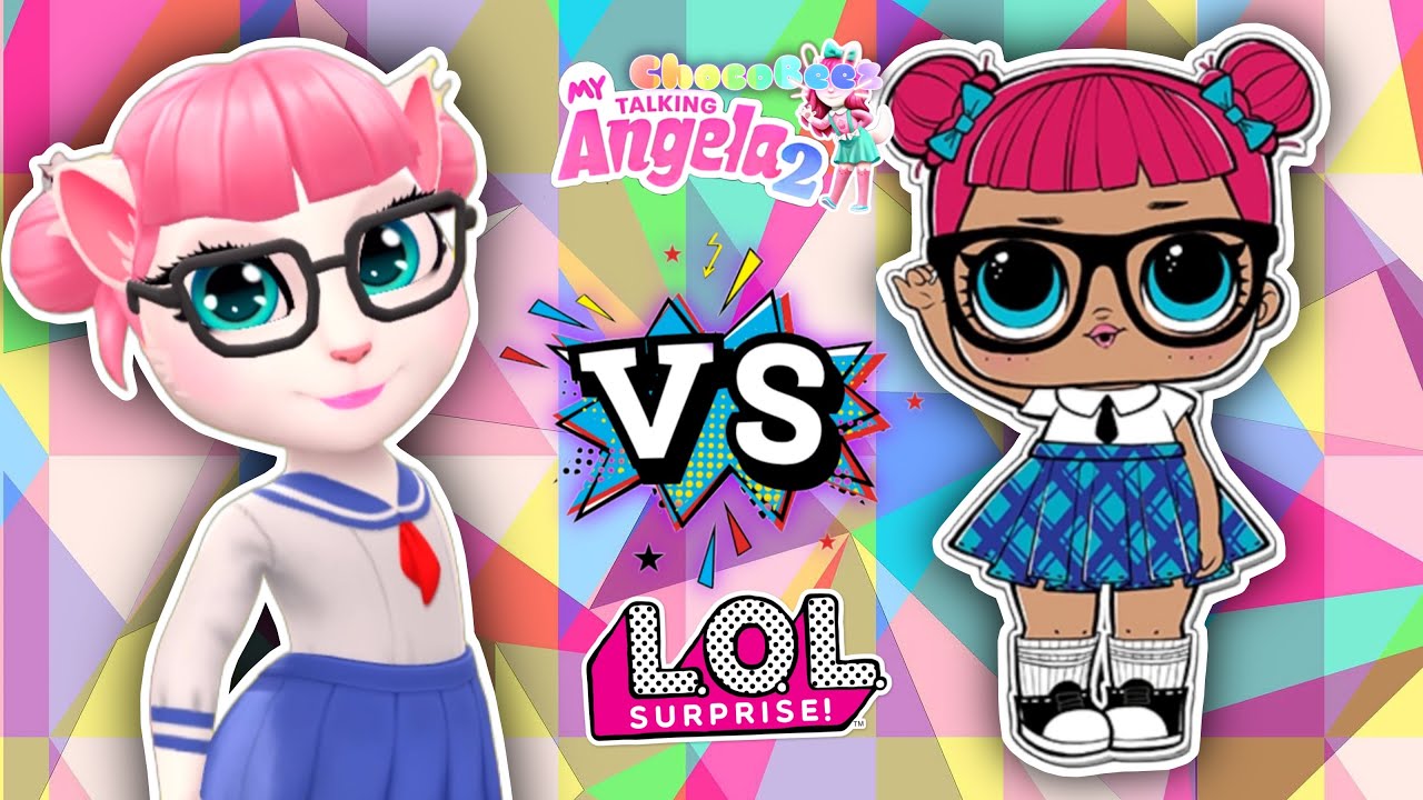Level 449 - LOL Surprise TEACHER'S PET vs My Talking Angela 2 - YouTube