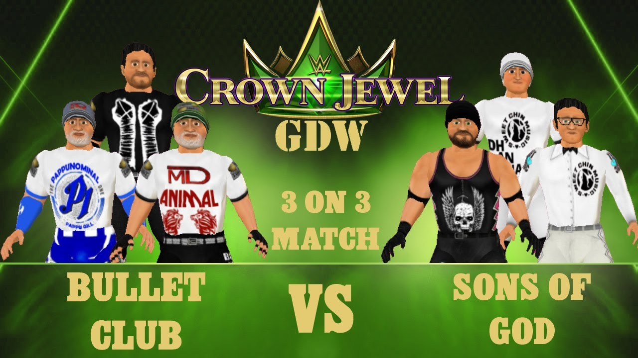 MATCH NO 11, BULLET CLUB VS SUNS OF GOD, GDW CROWN JEWEL - YouTube