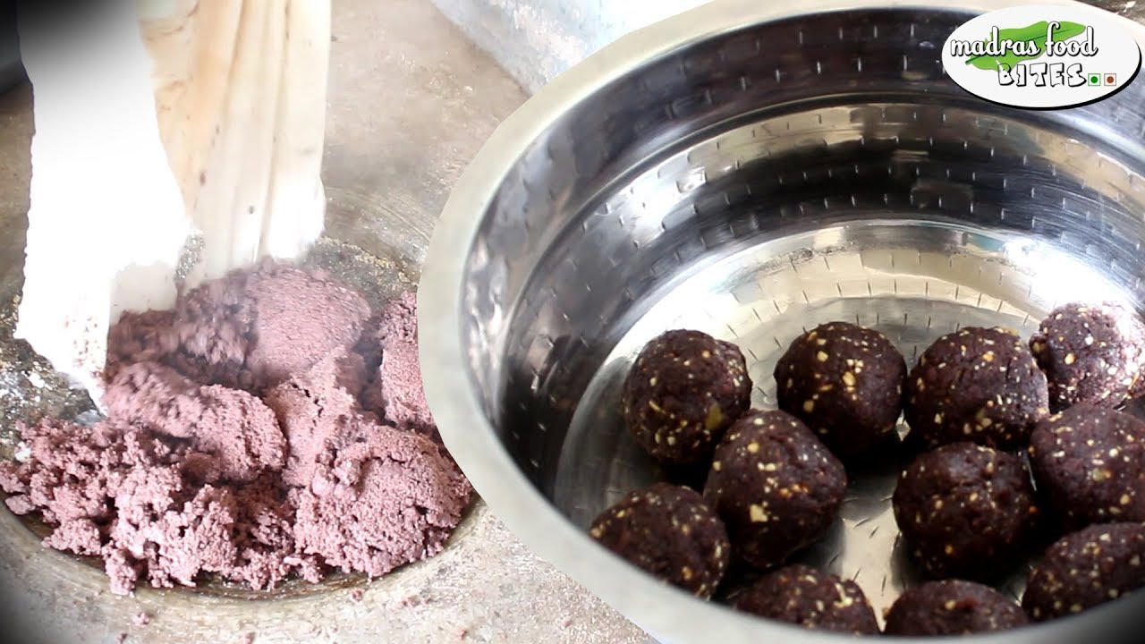 Simili Urundai | ஆவி பறக்க கேழ்வரகு சிம்ளி உருண்டை | Ragi Peanut ...