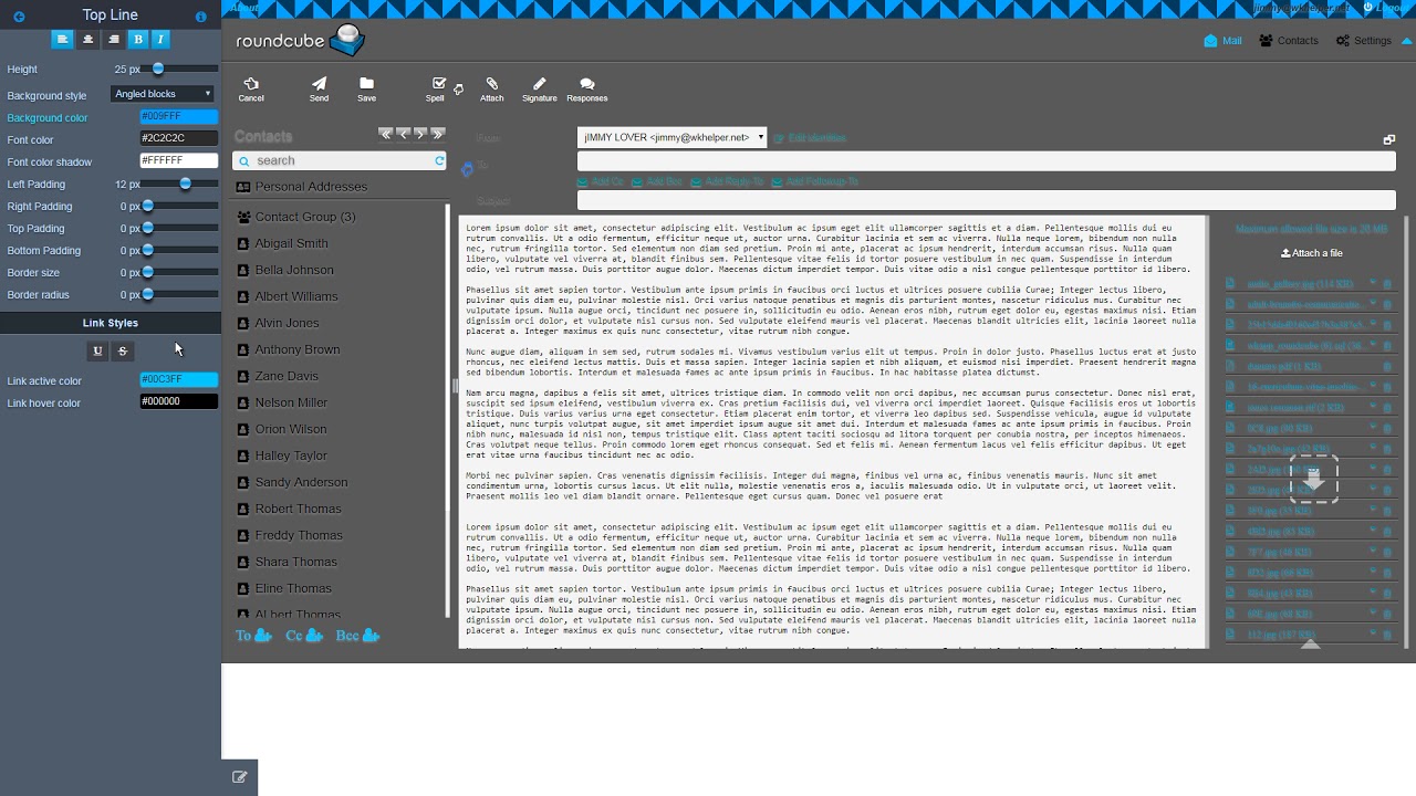 Tutorial: How to create a Roundcube skin with WKApp Builder - YouTube