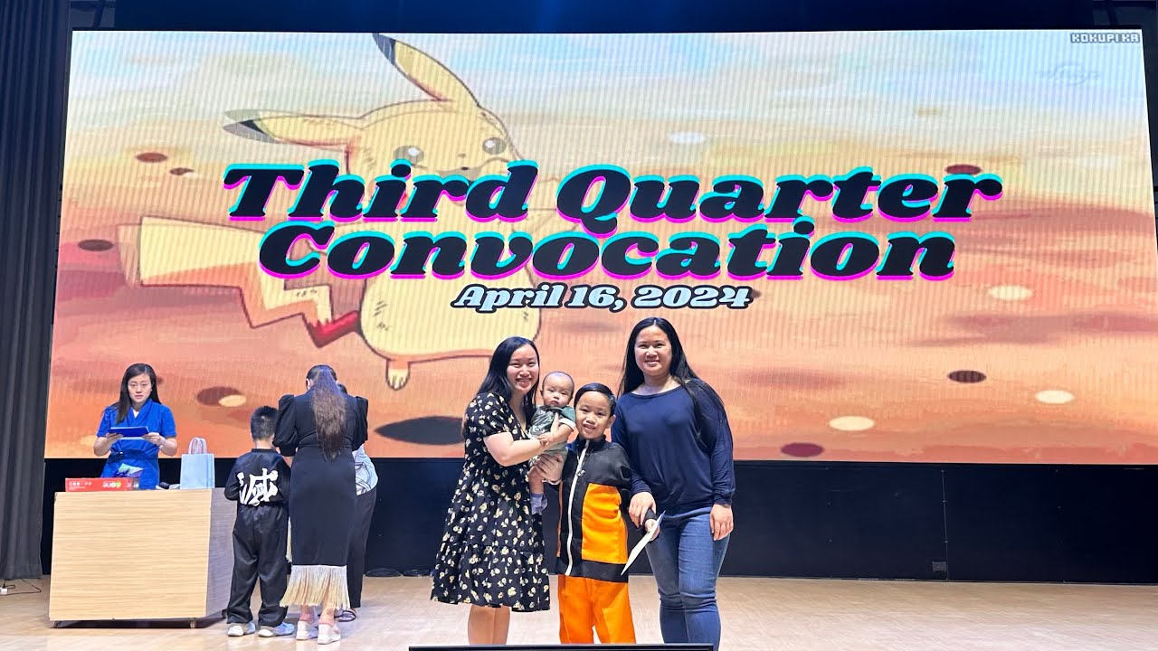 Seanan’s Third Quarter Convocation | Highest Academic Excellence ...