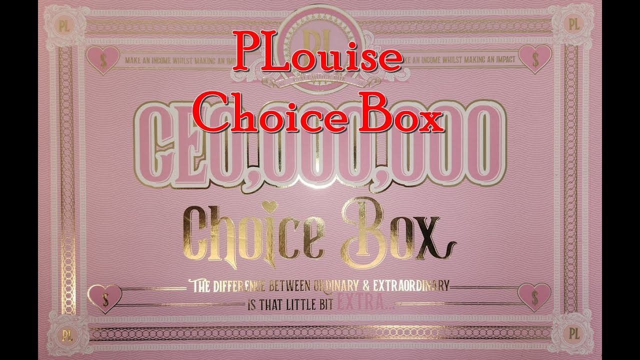 PLOUISE UNBOXING CEO Choice Makeup Box volume 9 - YouTube