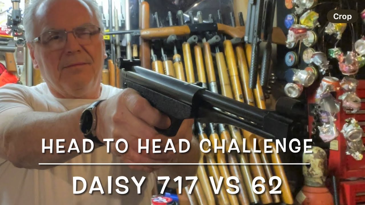 Head to head challenge Daisy 717 vs. Daisy 62 two obscure Daisy target ...
