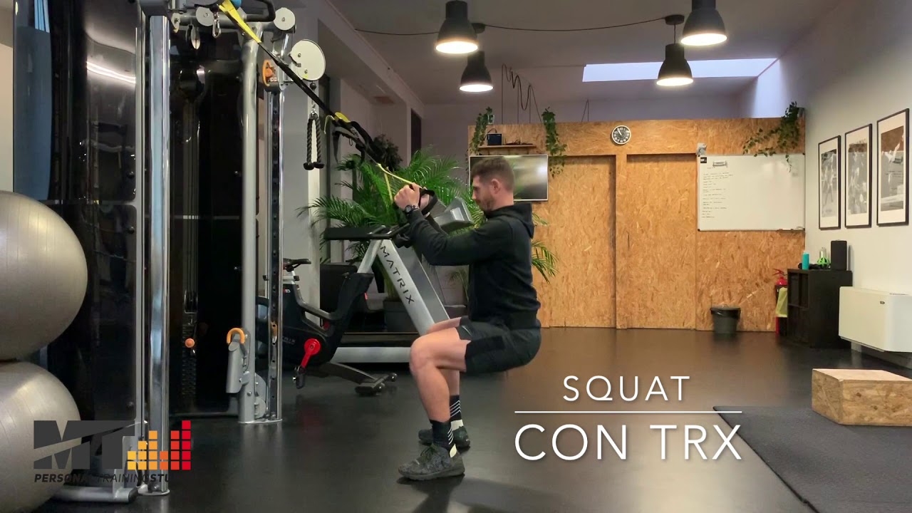 SQUAT TRX - YouTube