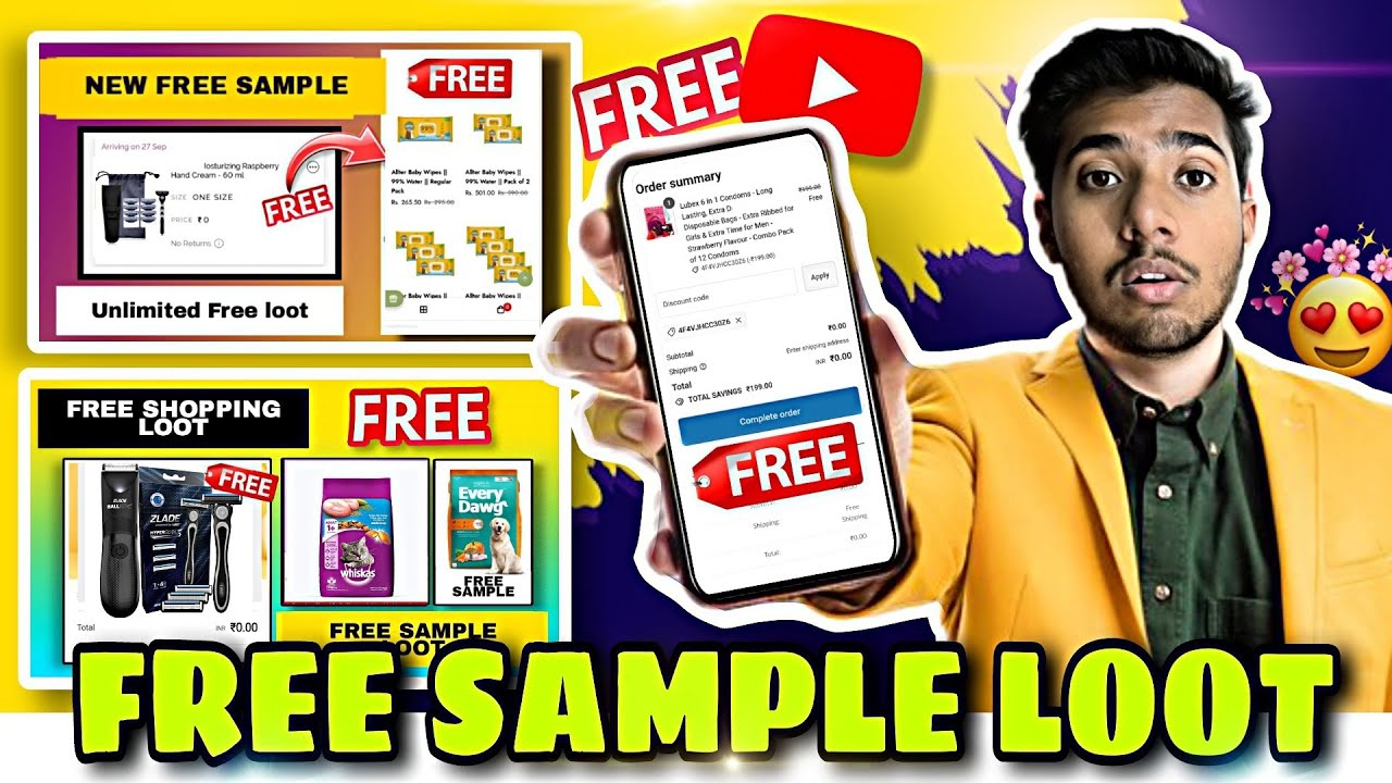 NEW 0₹ FREE SHOPPING LOOT TODAY ll Unlimited Free Products today # ...