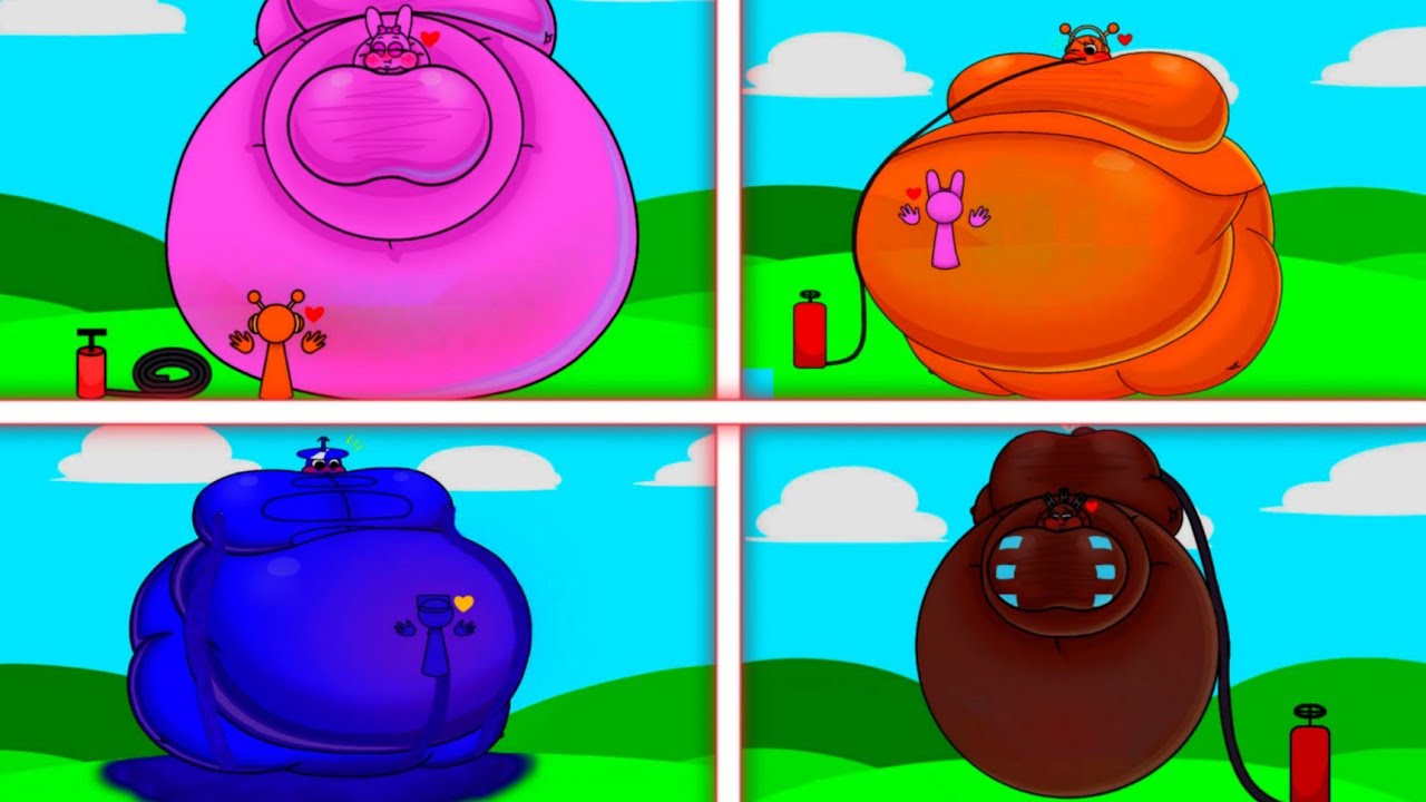 Sprunki Fat Inflation | Pixel Art Minecraft - YouTube