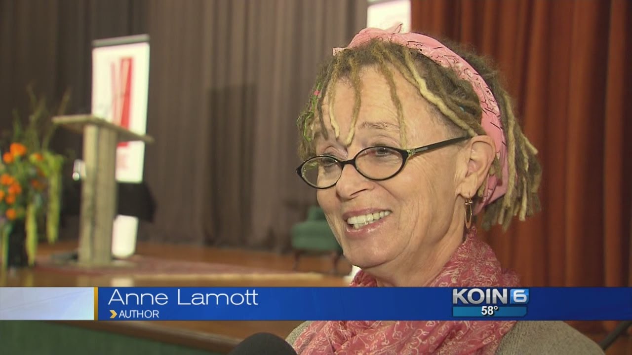 Author Anne Lamott kicks off Voices Lectures - YouTube
