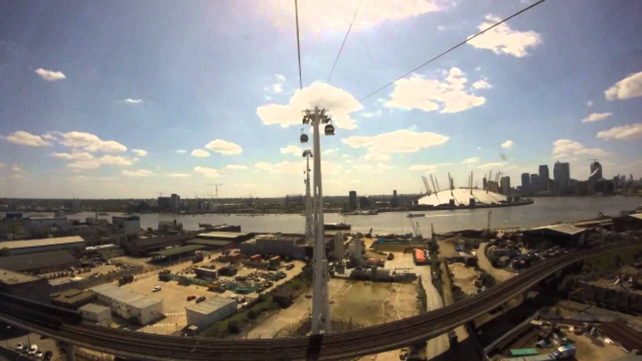 #MyEmiratesView - Emirates Cable Car London O2 Arena - YouTube