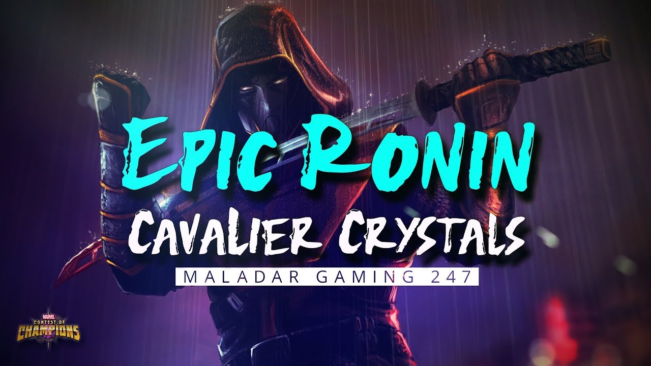 Epic Ronin Cavalier Crystals Opening 😮 #EИD #MCOC - YouTube