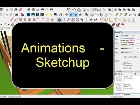 Scene / Animation / Video - Sketchup Tutorial - YouTube