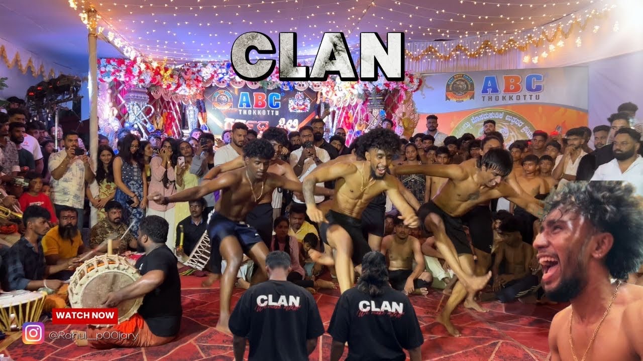 Yashwin with his Clan at ABC thokkottu OODHU POOJE #pili #kudlapili # ...