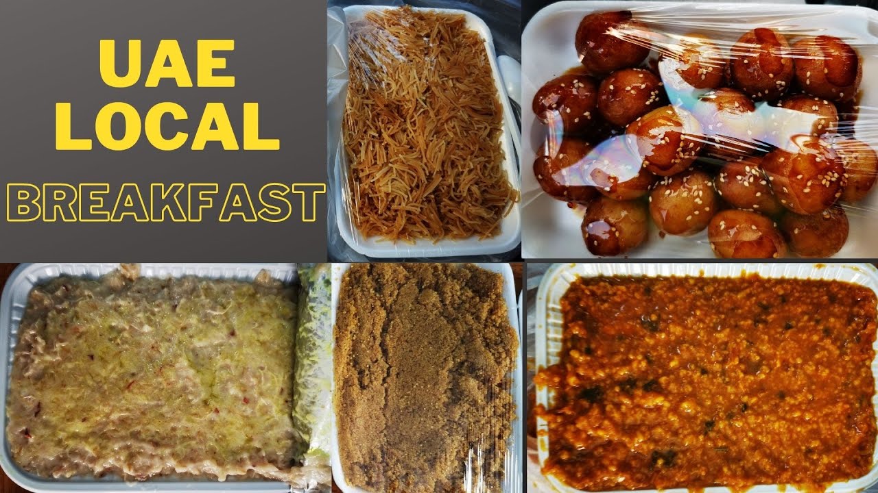 UAE Local Breakfast or Snack - YouTube