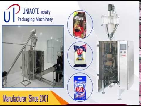 Fully Automatic Powder Packaging Machine - YouTube