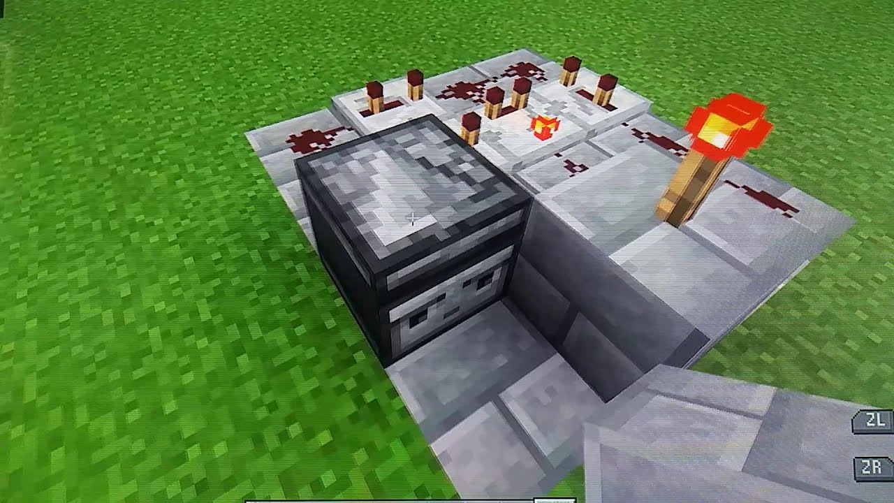 nintendo switch minecraft bedrock redstone observer flip flop - YouTube