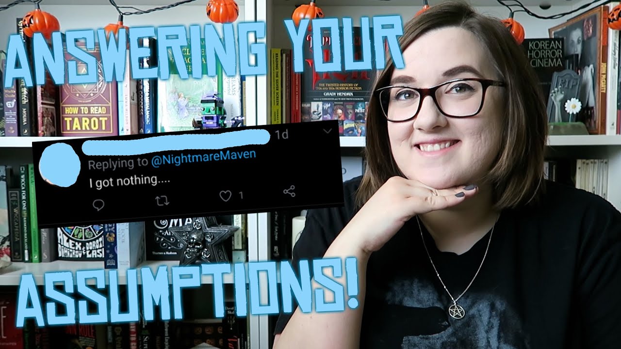 Answering Your Assumptions About Me - YouTube
