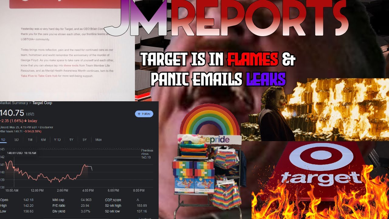Target COLLAPSES loses $9 BILLION in a week the boycott is working ...