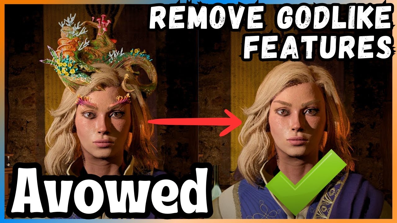 How to Hide Godlike Features in AVOWED - Step-by-Step Guide! - YouTube