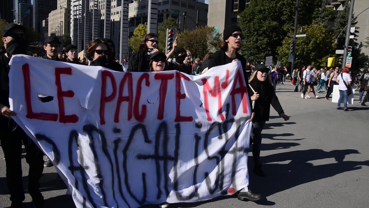 Montreal Climate Strike Protest March Friday September 27 2019 RME 1206 ...