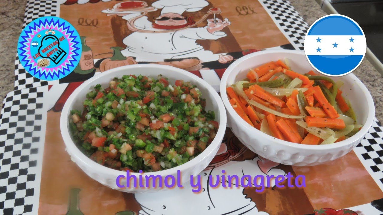Chimol y vinagreta - Las recetas de Anita - YouTube