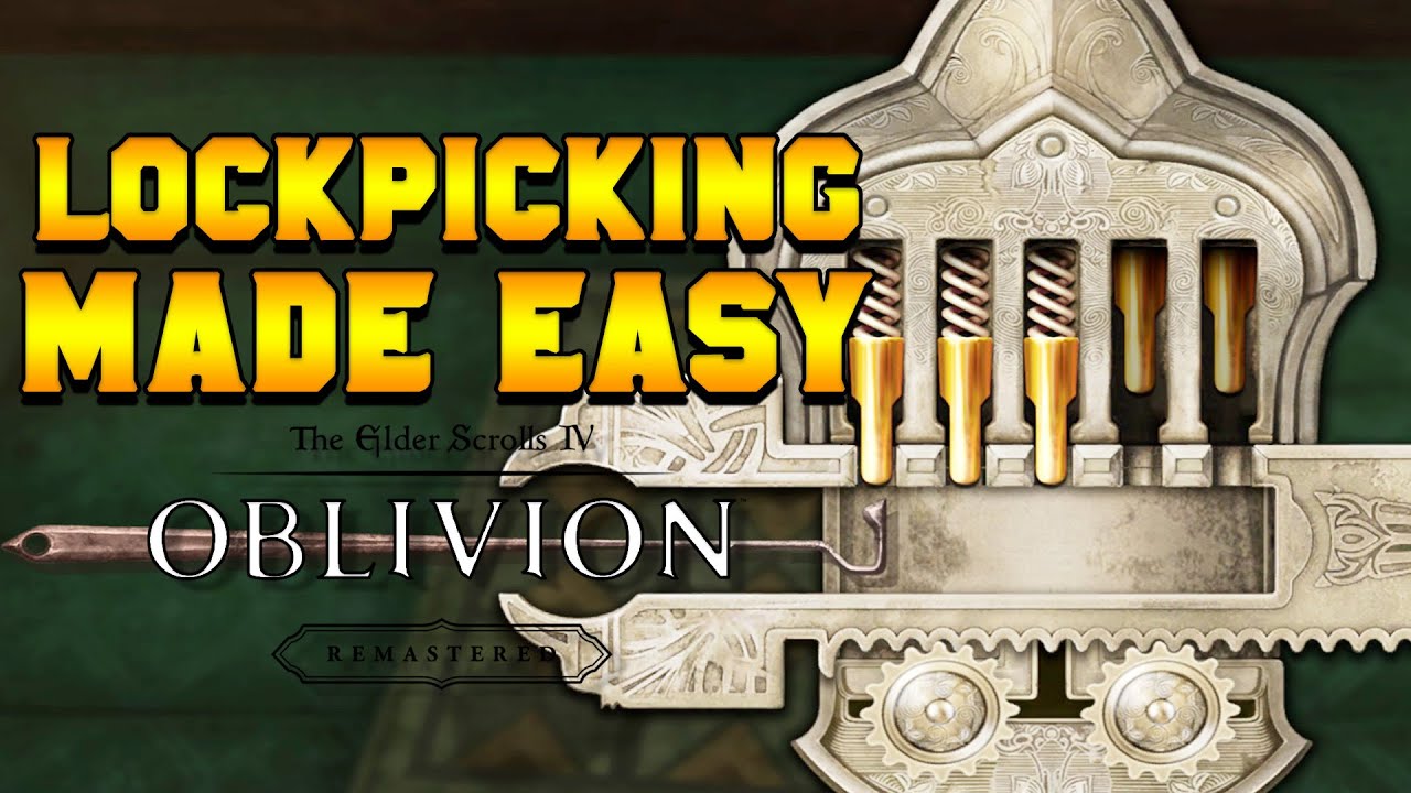 This SINGLE TRICK Makes Lockpicking in Oblivion Remastered EASY! - YouTube