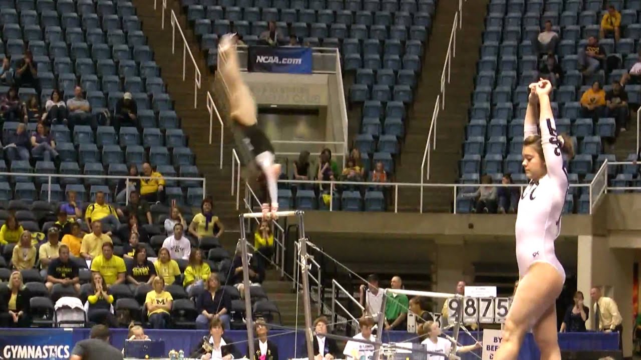Carly Janiga 2010 Southeast Regionals Bars - YouTube