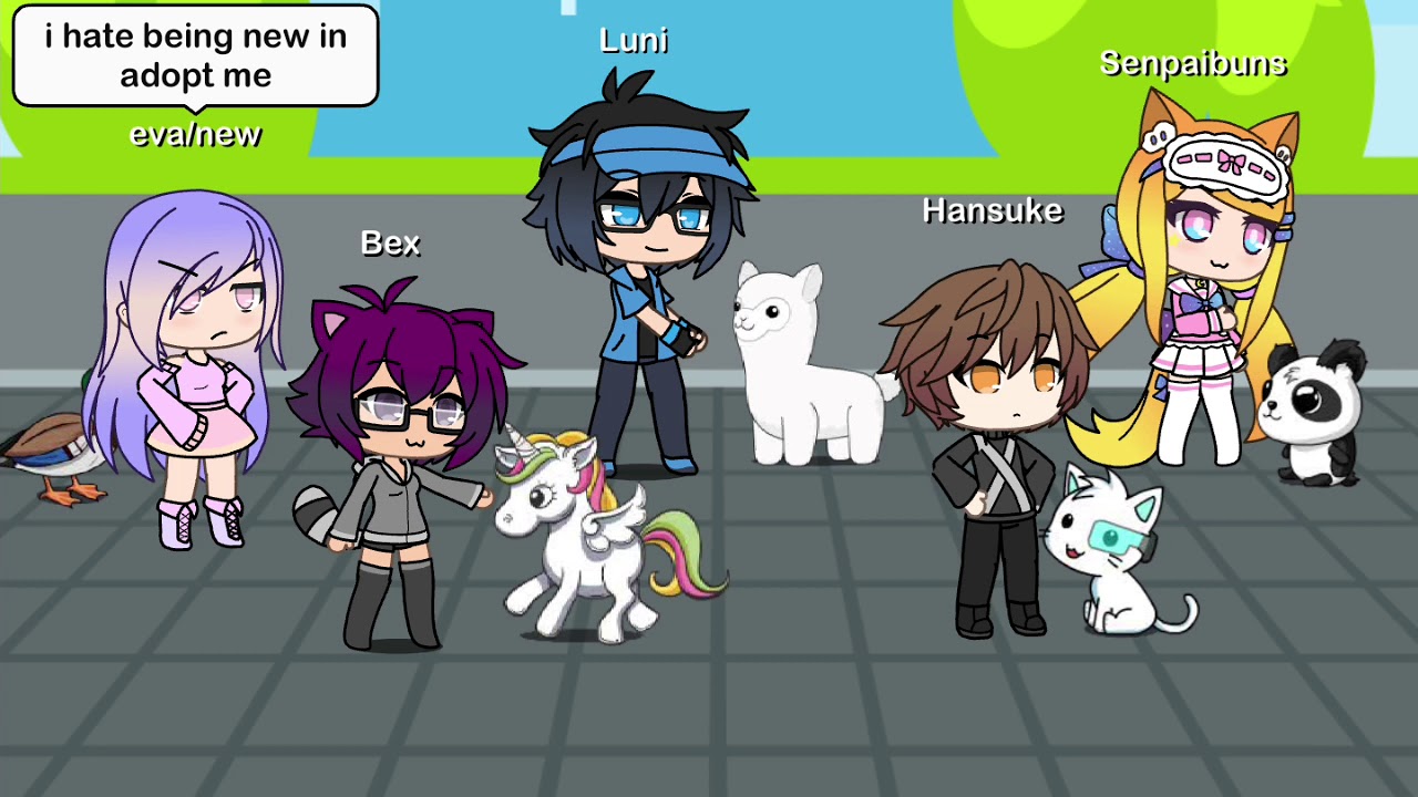 Adopt me gacha life part 1 - YouTube