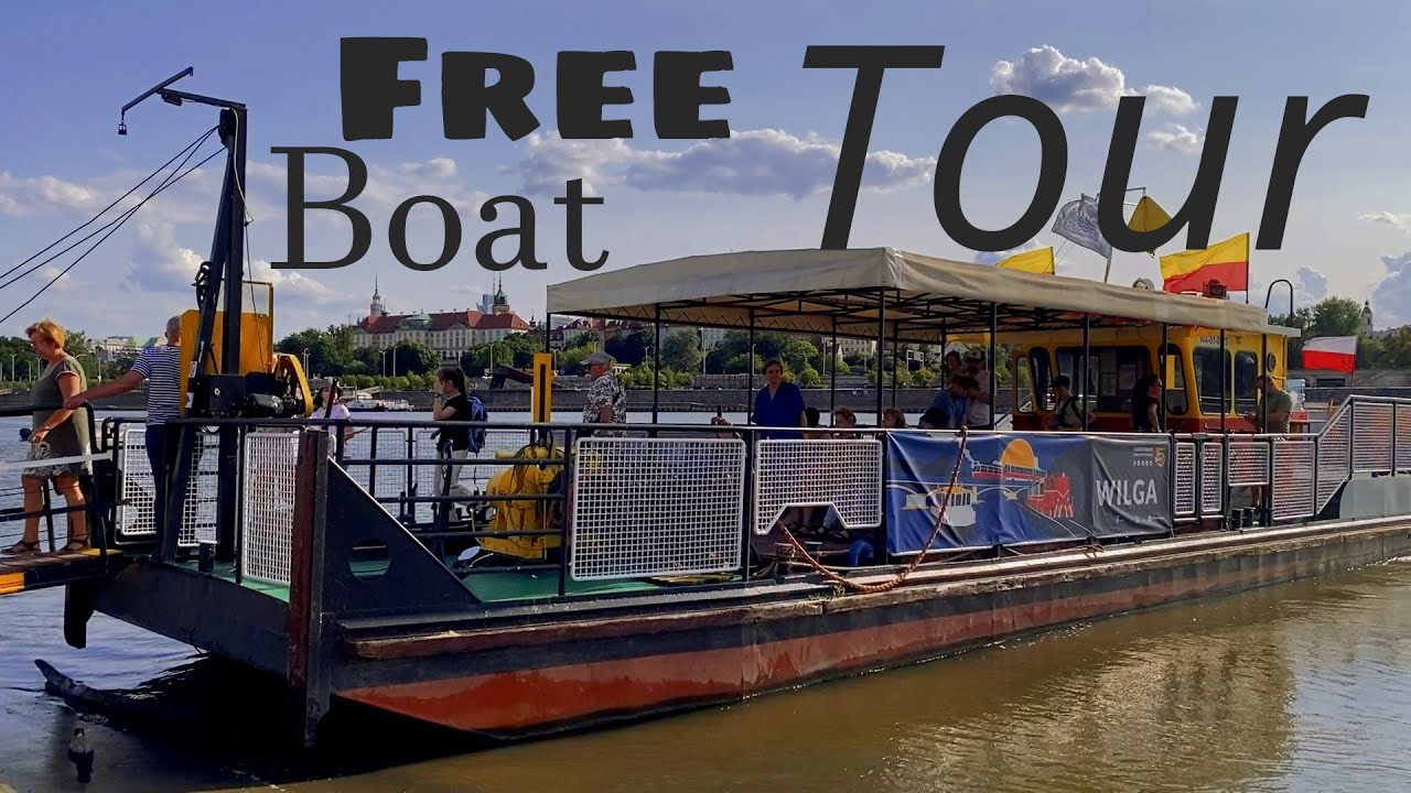 Boat Tour Warsaw for FREE - Hidden Gem of the Wisla River - YouTube